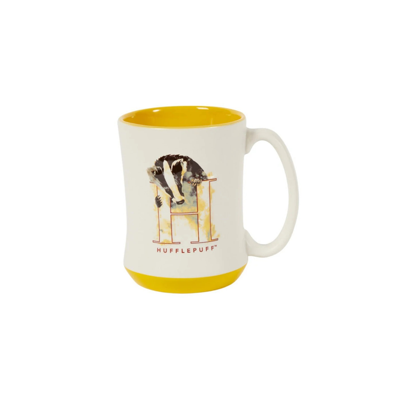 HUFFLEPUFF™ MASCOT WATERCOLOR MUG – Harry Potter™: The Exhibition